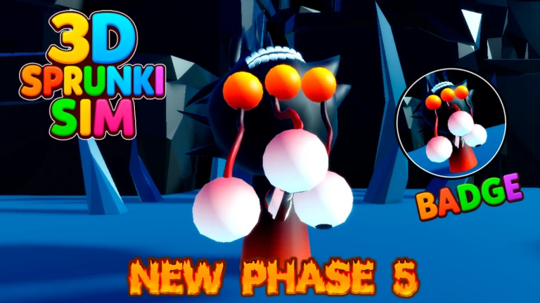 [ACTUALIZAÇÃO] 3D Sprunki Sim + RP - Roblox