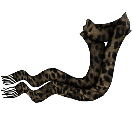 Cheetah print Flowing Scarf | Roblox Item - Rolimon's