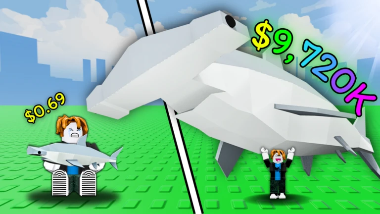 เป็นเจ้าของบ่อปลา麗[MEGALODON] - Roblox