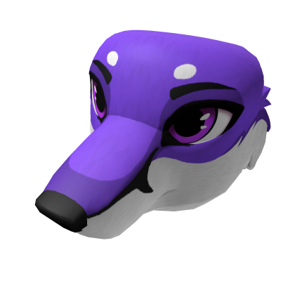 Cabeza de Zorro Púrpura - Roblox