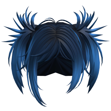 Punk Rockstar Girl Singer Pigtails (Blue) - Roblox