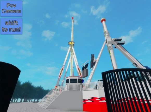 parque de diversões {ridesandmore} - Roblox