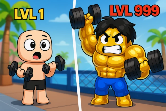 +1 Bicep Cada Segundo! - Roblox