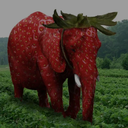 strawberry frame pfp