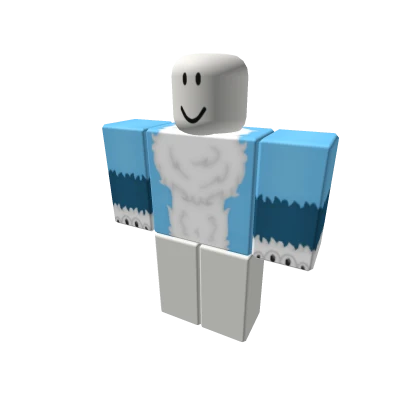 light blue kemono fox furry fursuit [+] - Roblox