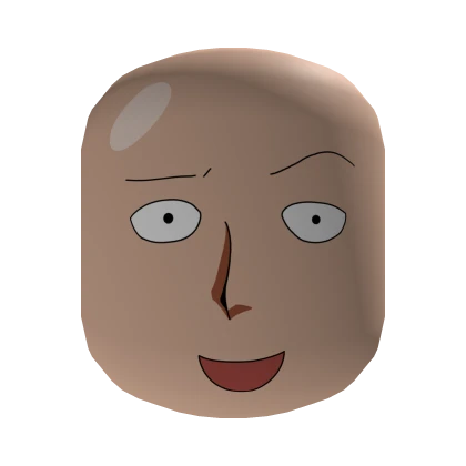 Saitama (Smile) - Face | Roblox Item - Rolimon's