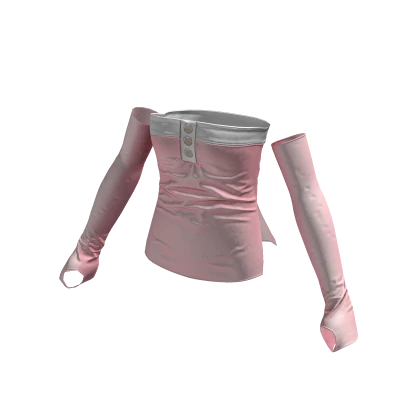 Sleeved Tube Top (Pink) | Roblox Item - Rolimon's