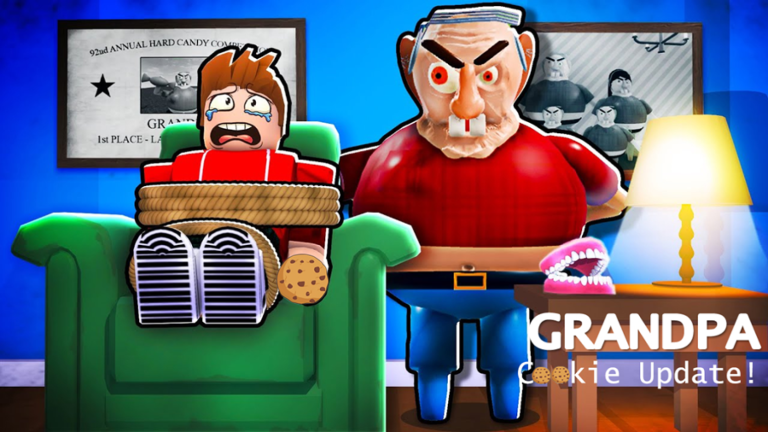 ¡Escapa de la prisión de Grumpy Grandpa BARRY! - Roblox