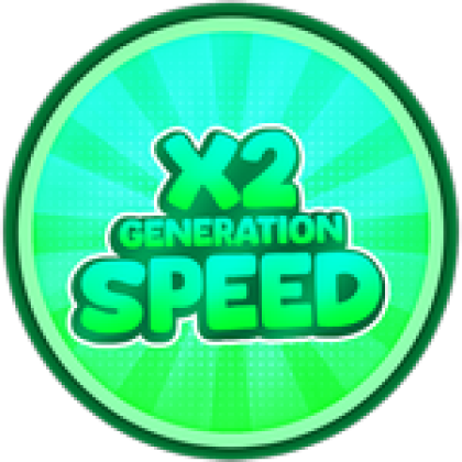 x2 Generation Speed - Roblox