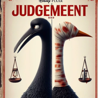 Judgement Bird AI Poster