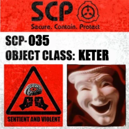 SCP-035 Chamber Poster.