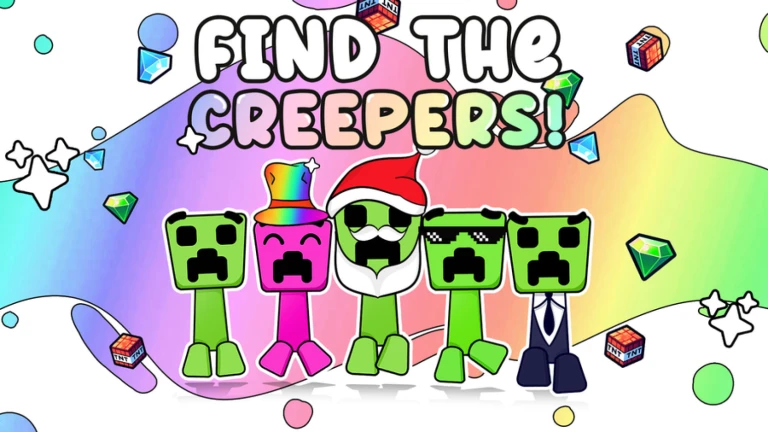 [ ️NEW] Encontre os Creepers [80] - Roblox