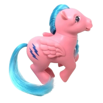 Firefly pink and blue toy pegasus Classic MLP