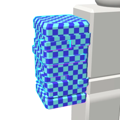 Glitch Style Blocky Blue/Pink - [2D &… - Right Arm | Roblox Item ...