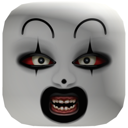 ☠️ The Pale Girl Terrifier 2 Pintura de rosto de terror - Roblox