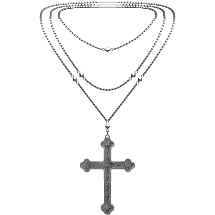 Cross necklace roblox store