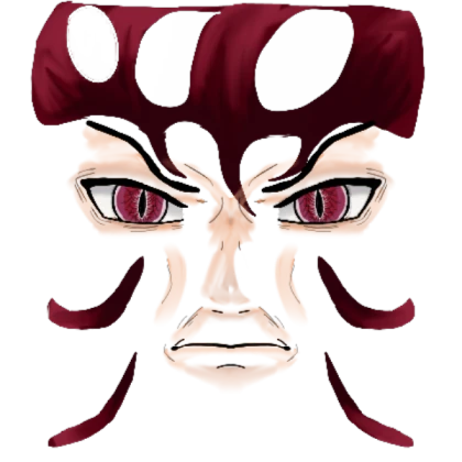 Demon Slayer/ Muzan Awakened Manga Face