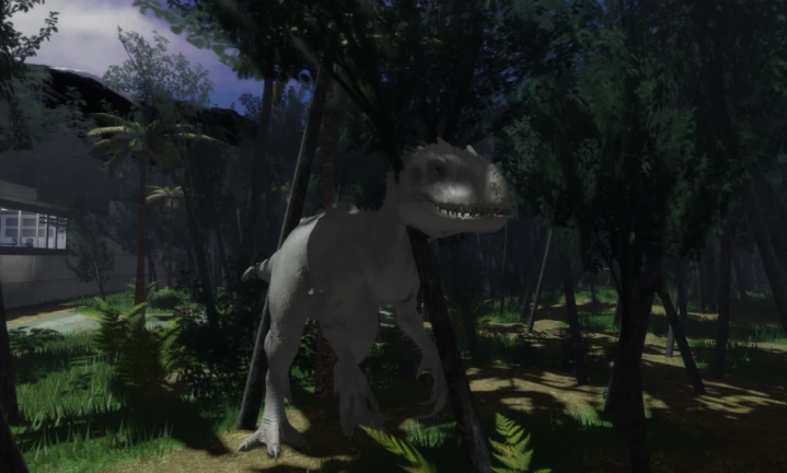 [ FREE GUN] Jurassic World - Testes do Indominus Rex - Roblox