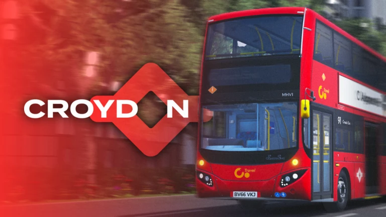 Croydon London Bus-Simulator - Roblox