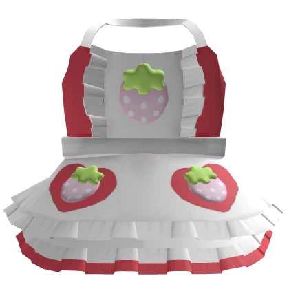 ୨୧ strawberry apron cafe | Roblox Item - Rolimon's