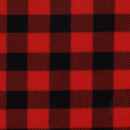 Red pajama fabric for rh