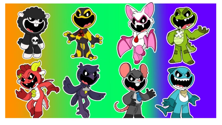 Encontre os Smiling Critters - Roblox