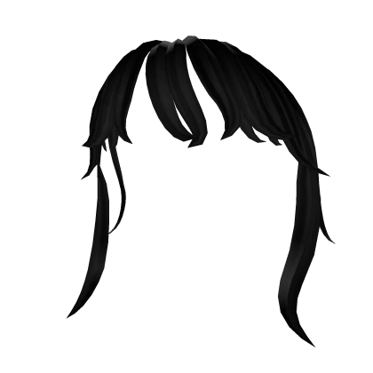 B&B Natural Framed Fringe Bangs em Preto - Roblox