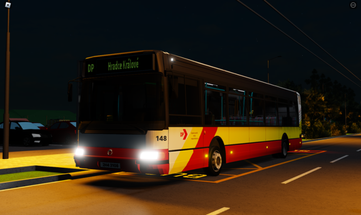 Ônibus de Hradec (NOVA REPAINT!!) - Roblox