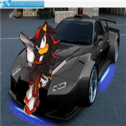 shadow and his car