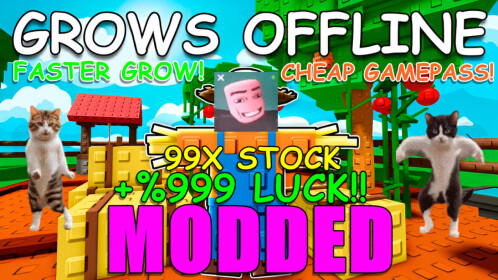 [☘️] Tumbuhkan Taman MODDED - Roblox