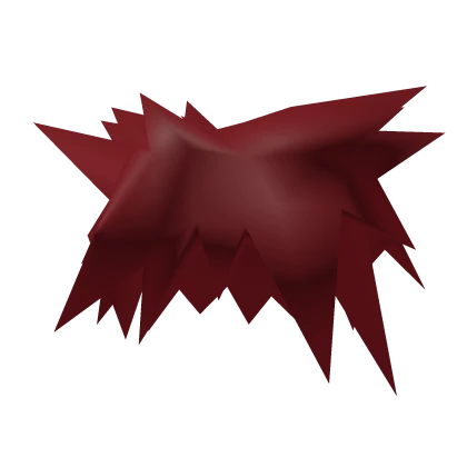 dark red epic messy spiky swag hair | Roblox Item - Rolimon's