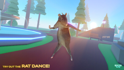 [RAT DANCE | +10 EMOTES] TTD 3 - Roblox