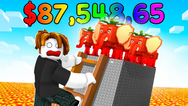 Survive LAVA for Brainrots! | Zagraj na platformie Roblox
