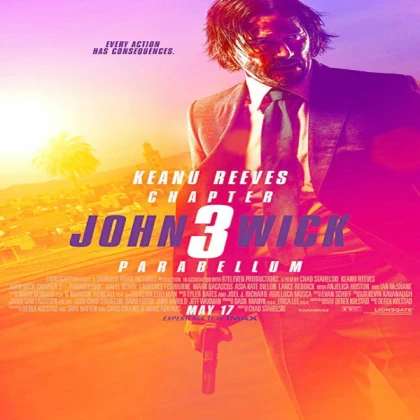 John Wick Chapter 3 Parabellum Poster