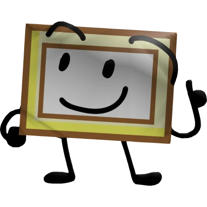Yellow Picture Frame Object Show BFDI Friend | Roblox Item - Rolimon's