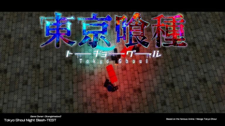 RPG de Ghoul de Tóquio: TESTE de Slash Noturno - Roblox