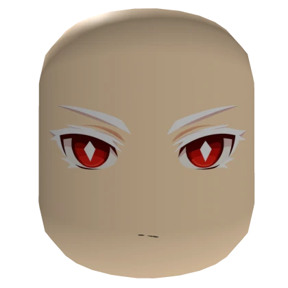 Serious Anime Face - Red | Roblox Item - Rolimon's