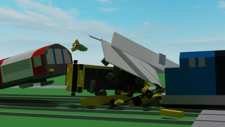 기차 대 자동차 궁극 - Roblox