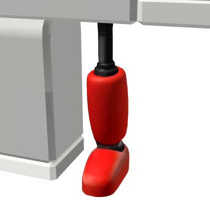 Red Apple Robot - Left Leg | Roblox Item - Rolimon's