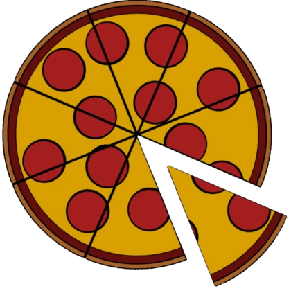 fnaf wall pizza 1 sliced