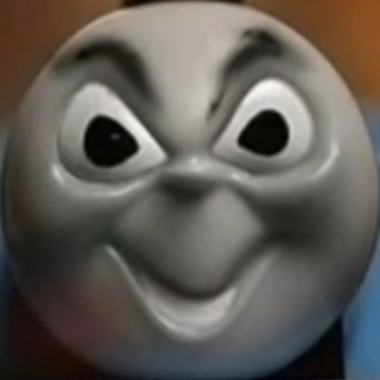 Wooden Railway Thomas Evil Face 2