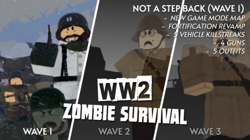 Vô tận! WW2 Zombie Survival - Roblox