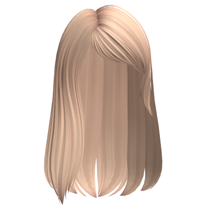 Rambut Parted Sisi Slicked Emo Panjang (Pintar) - Roblox