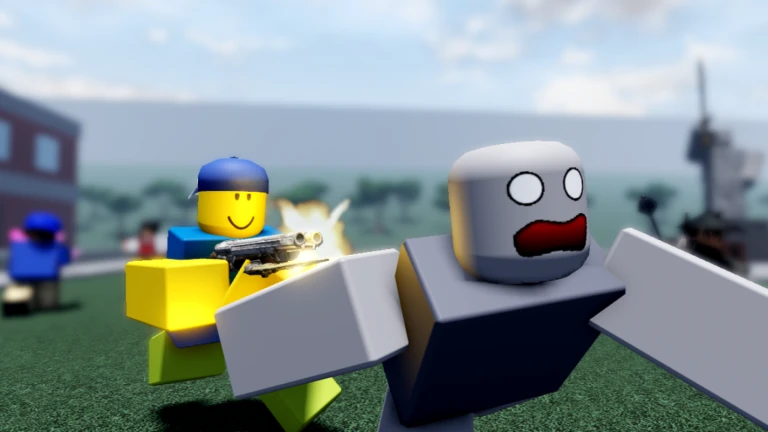 (⭐3.0⭐) MATA NPCS com MÚSICA DOOM - Roblox