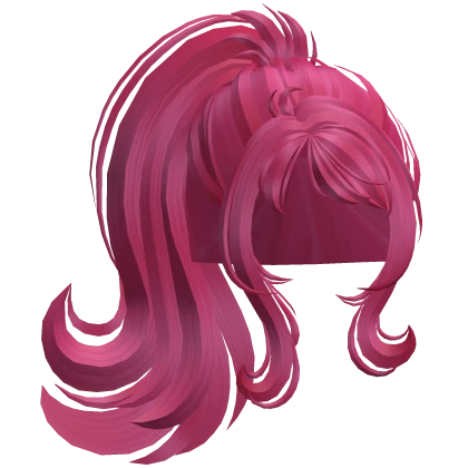 Ethereal Ponytail in Hot Pink | Roblox Item - Rolimon's
