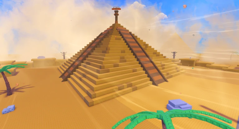 Build The Pyramid Together! - Roblox