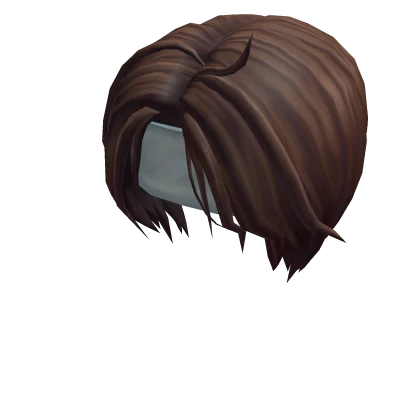 Brown Hair With Eye Bandage | Roblox Item - Rolimon's