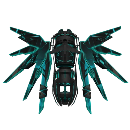 Cyber Mech Wing Jetpack (Neon) | Roblox Item - Rolimon's