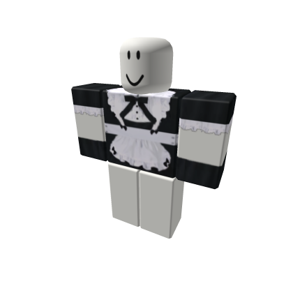 maid outfit catgirl anime troll y2k emo - Roblox