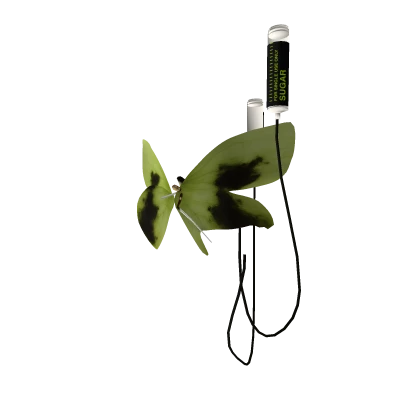 Acid Green Butterfly Wings w/ Nurse IV Drip | Roblox Item - Rolimon's